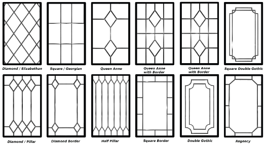 Decorative Leaded Glazing Designs - Home